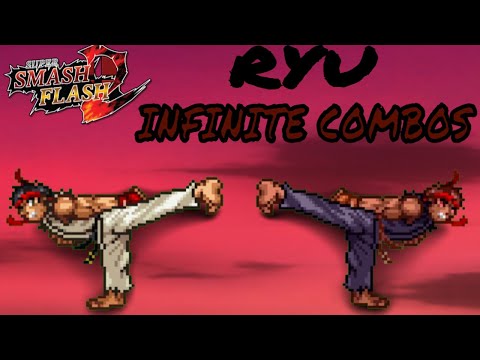 No Escape | A Ryu SSF2 Combo Video | Super Smash Flash 2 Patch 1.4