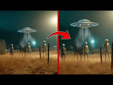 First Ever Footage Of Alien Mothership That Just Dropped 3 Aliens & Disappeared!