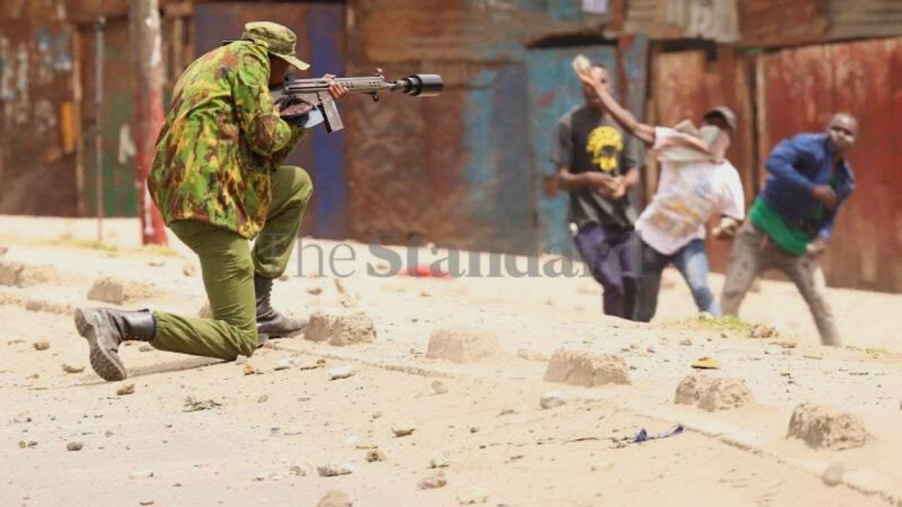 Mathare experiences fierce protests as Kibra remained relatively calm ...