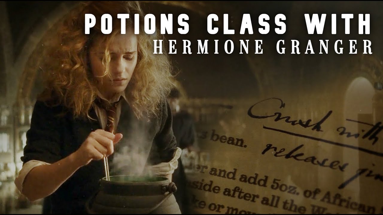 Potions class with Hermione Granger 📜 Harry Potter⚡ - YouTube