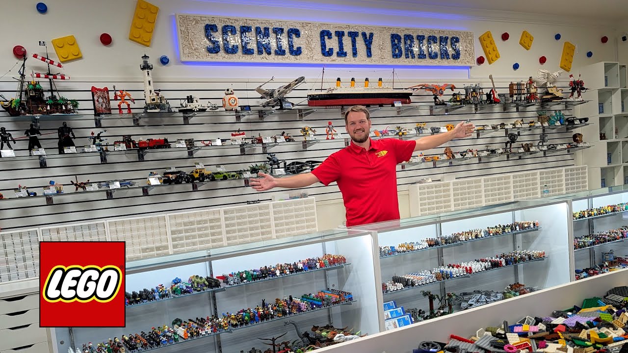 Brand New LEGO Store! Scenic City Bricks in Tennessee - YouTube