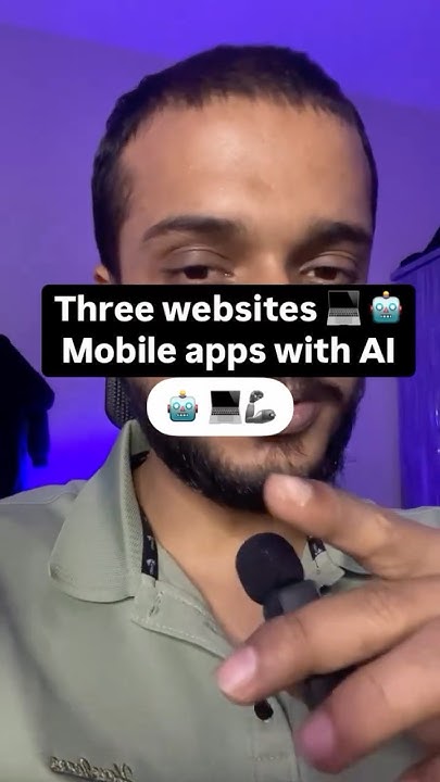 Build mobile apps using AI - YouTube