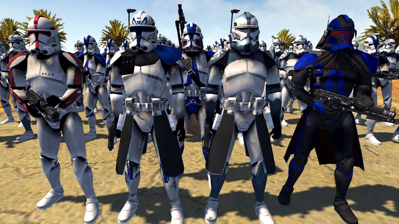 501ST and WOLF PACK Clones Join Forces! - Star Wars: Rico's Brigade ...