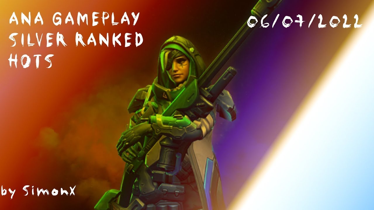 HOTS - Ana the Sniper Healer - WHO ALLOWED THIS? Silver Ranked Gameplay ...