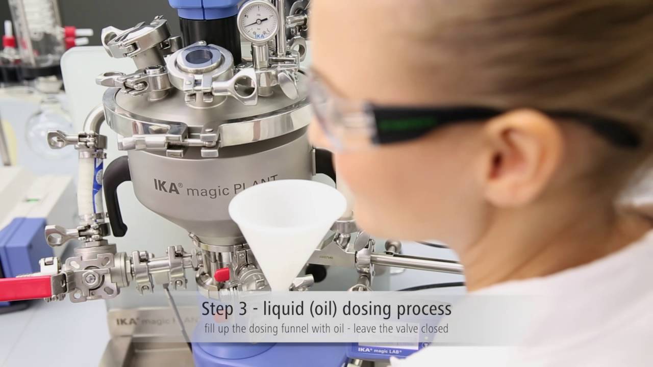 IKA magic PLANT processing plant: Production of mayonnaise 67% - YouTube