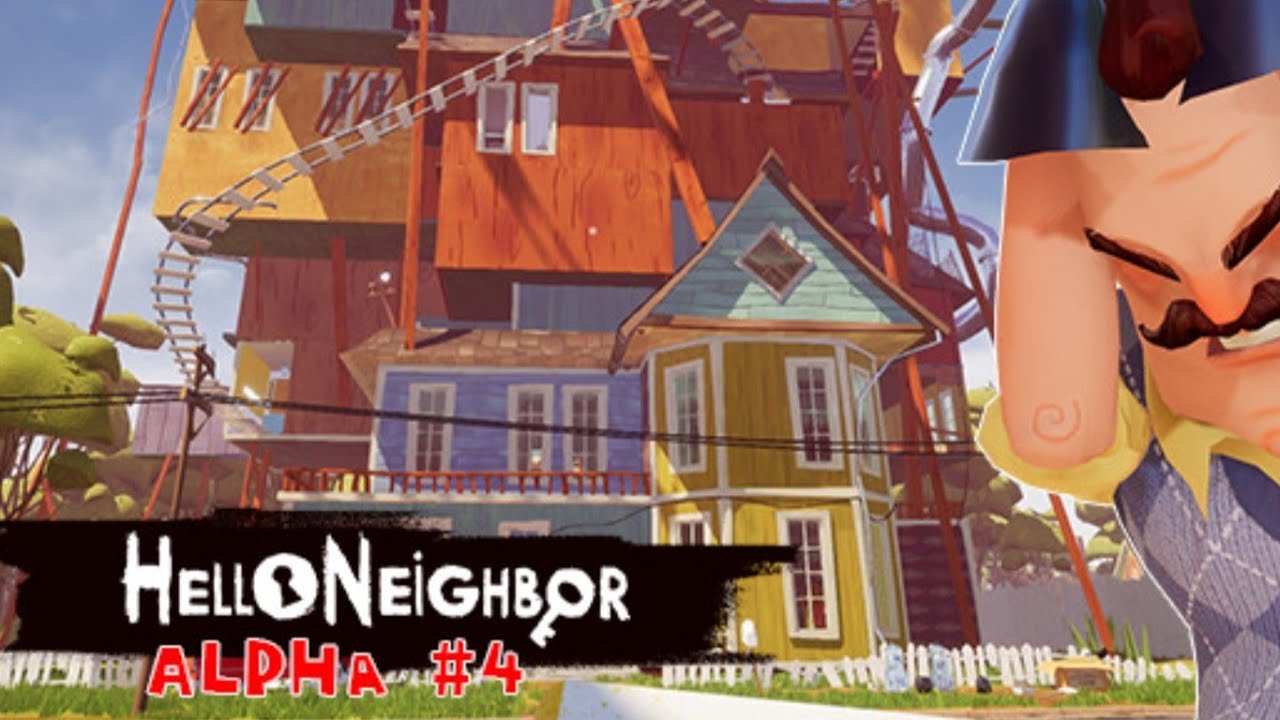 Hello Neighbor Alpha 4 [full game] - YouTube