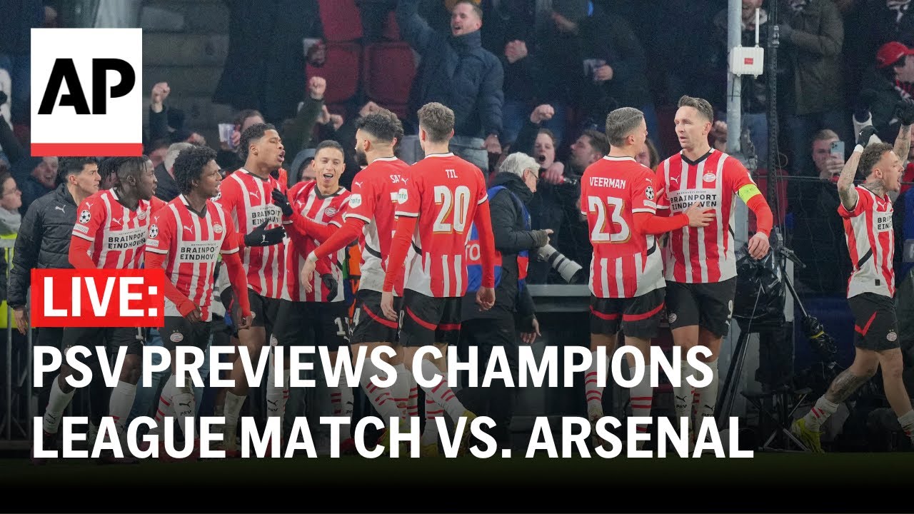 LIVE: PSV previews Champions League match vs. Arsenal - YouTube