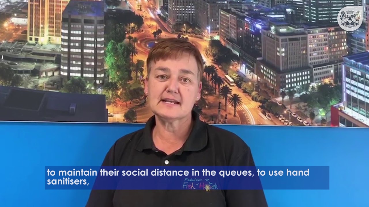 Message from Felicity Purchase, Ward Councillor for Masiphumelele - YouTube