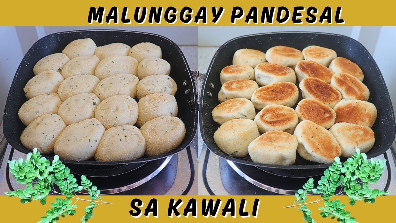 Malunggay pandesal sa kawali Recipe | No bake pandesal - YouTube