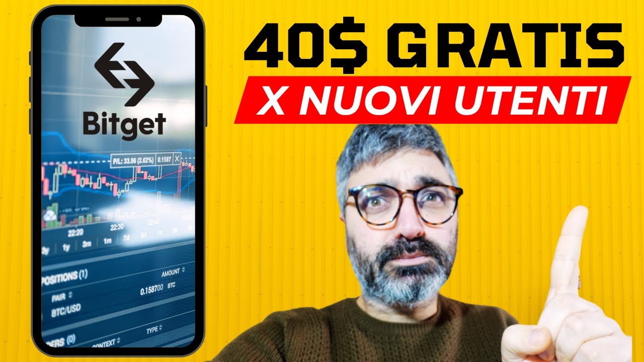 🔥40$ GRATIS per i Nuovi Utenti su BITGET fino al 29 Febbraio 2024🤑 - YouTube