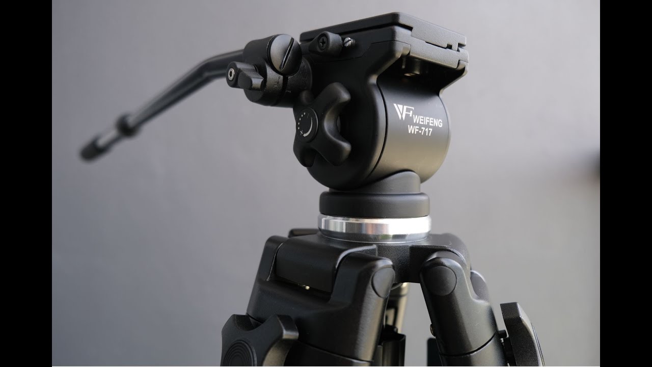 WEIFENG WF-717 VIDEO TRIPOD | UNBOXING | TEST - YouTube