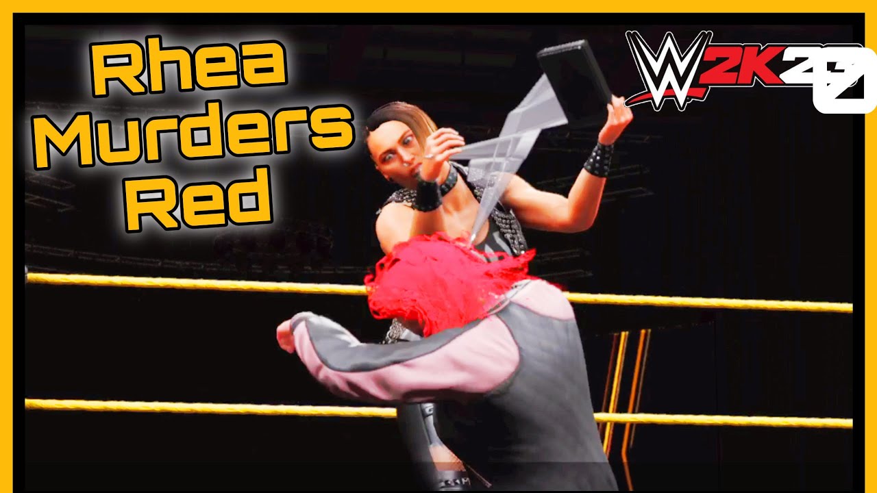 RHEA RIPLEY COMMITS MURDER || WWE 2K20 || Son Froku - YouTube