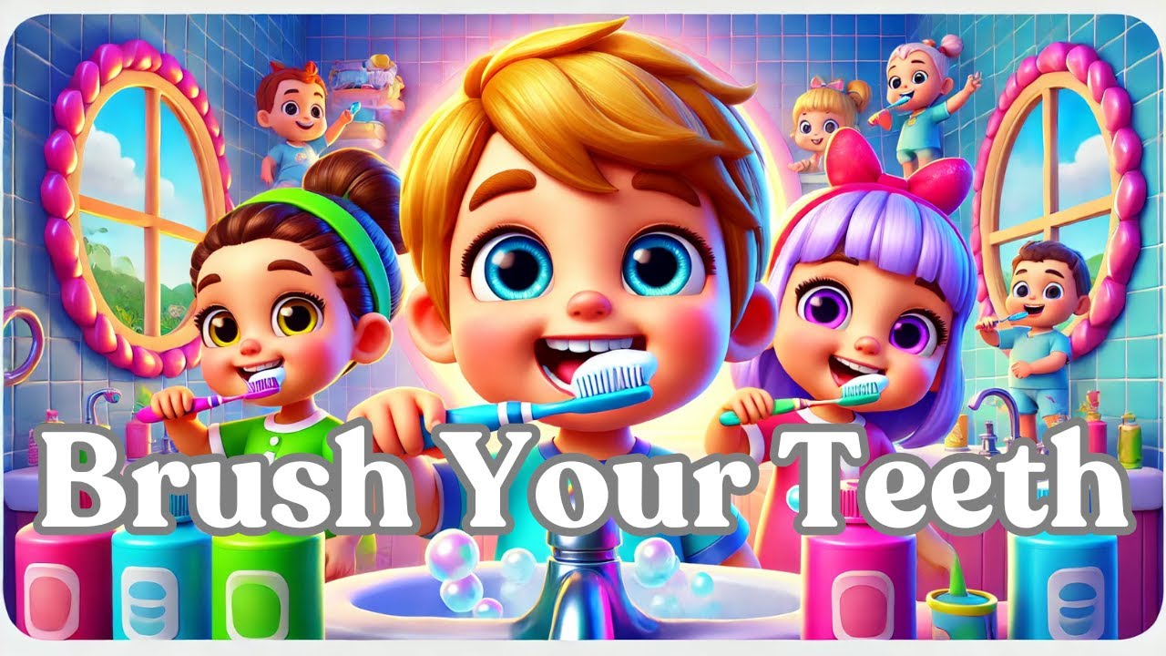 Make Brushing Fun! The Perfect Dental Hygiene Song for Kids! - YouTube