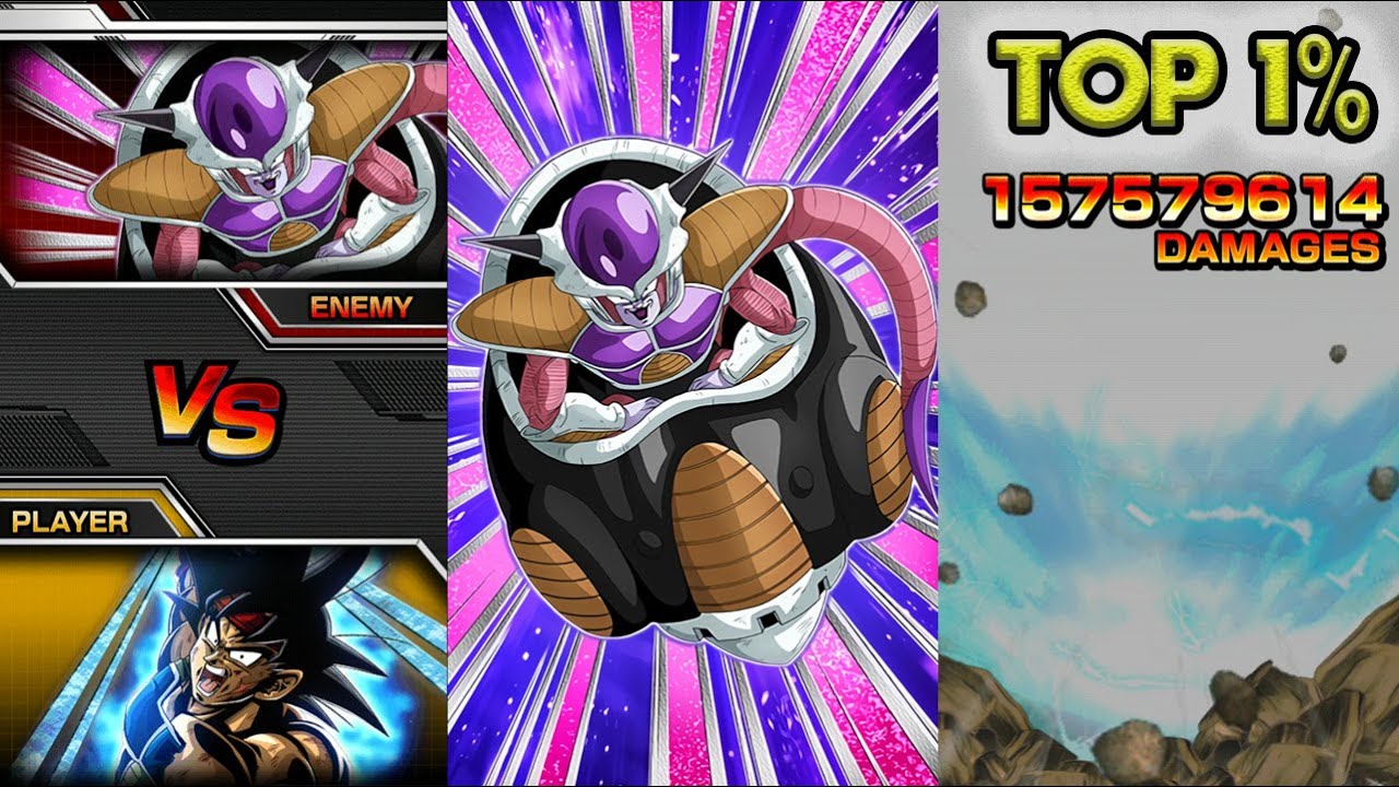 TOP 1% NEW CHAIN BATTLE VS FIRST FORM FRIEZA! Dragon Ball Z Dokkan ...
