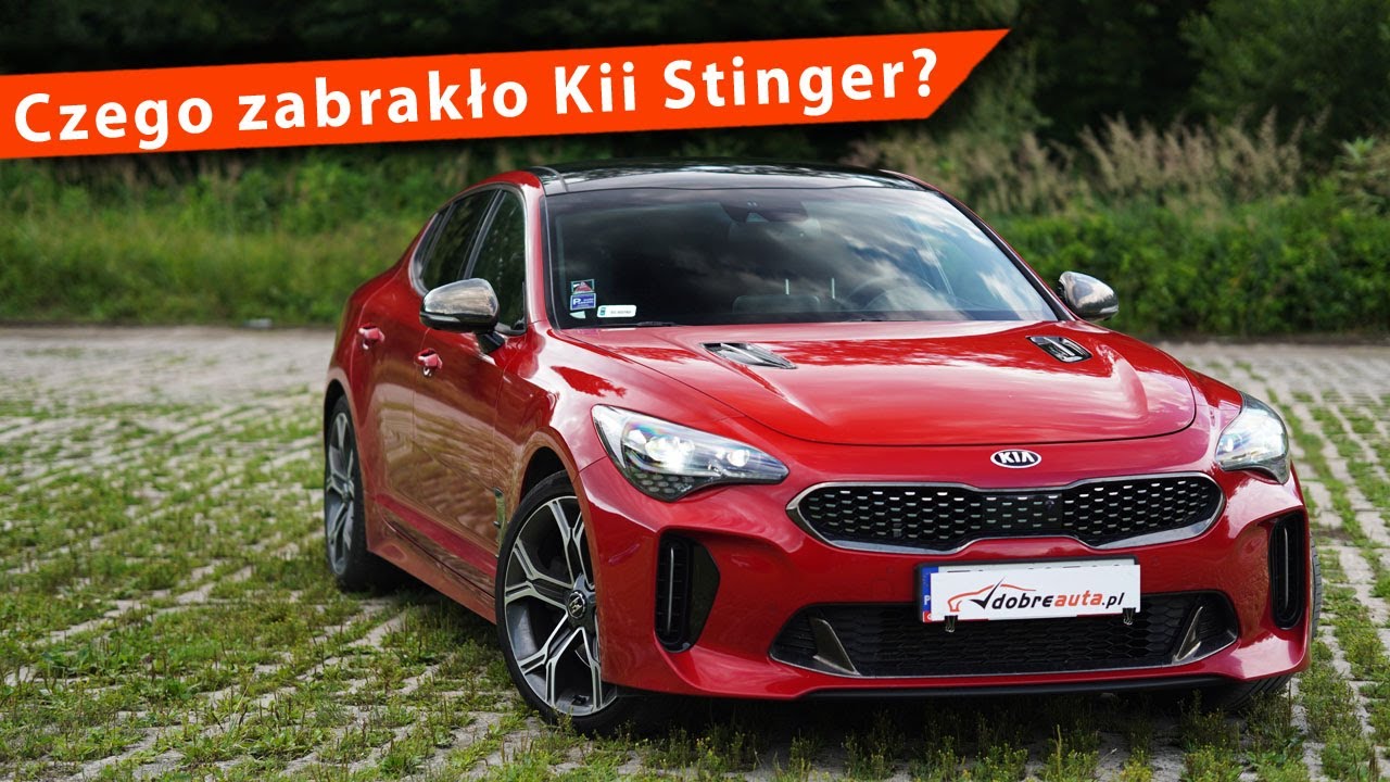 Kia Stinger z uszkodzonym silnikiem po 39000km. Polubisz ją, ale się ...