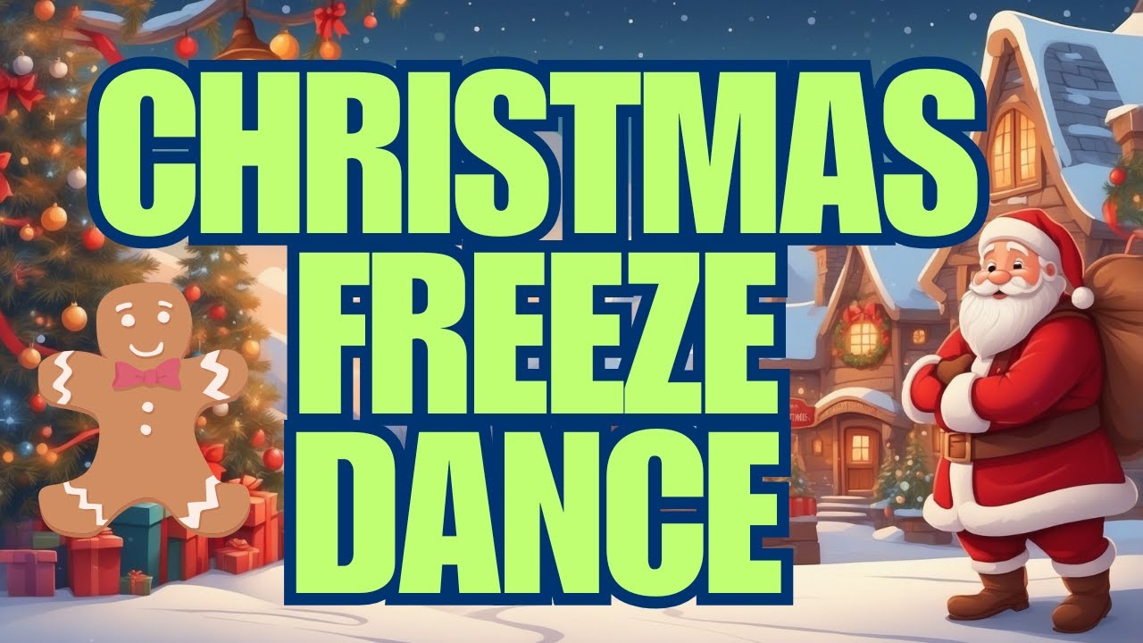 THE CHRISTMAS FREEZE DANCE!! | Brain Break | Freeze Dance - YouTube