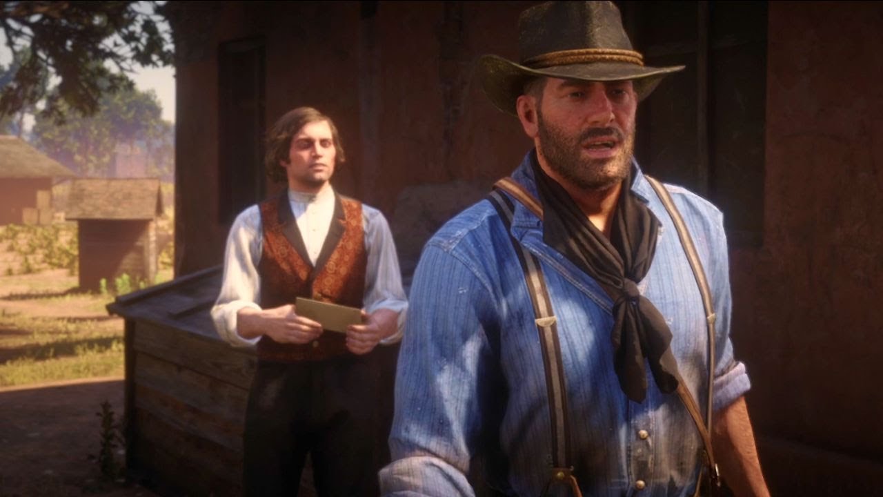 RDR 2 - Scene with Beau that shows how selfish is Arthur - YouTube