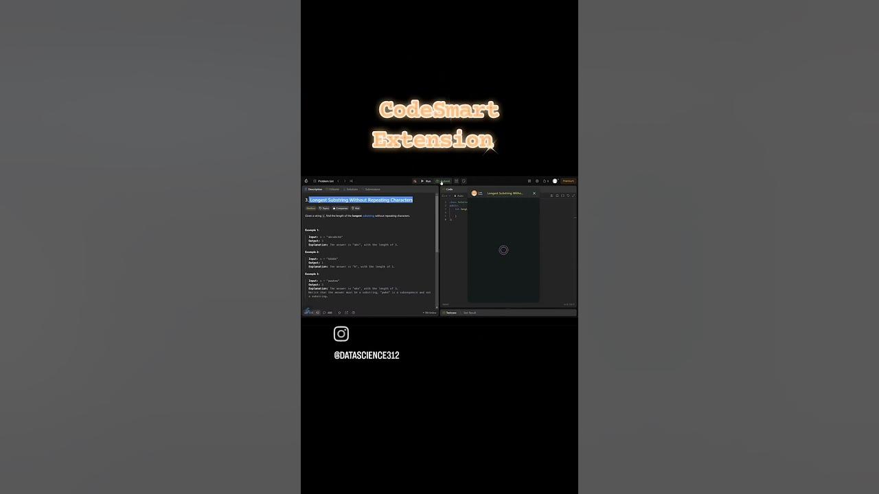 Codesmart chrome extension helpful in your coding journey - YouTube