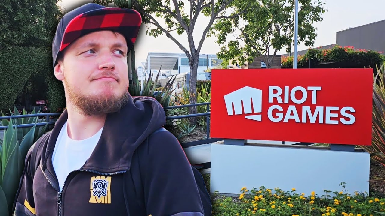 I Sneaked Inside Riot Games - YouTube