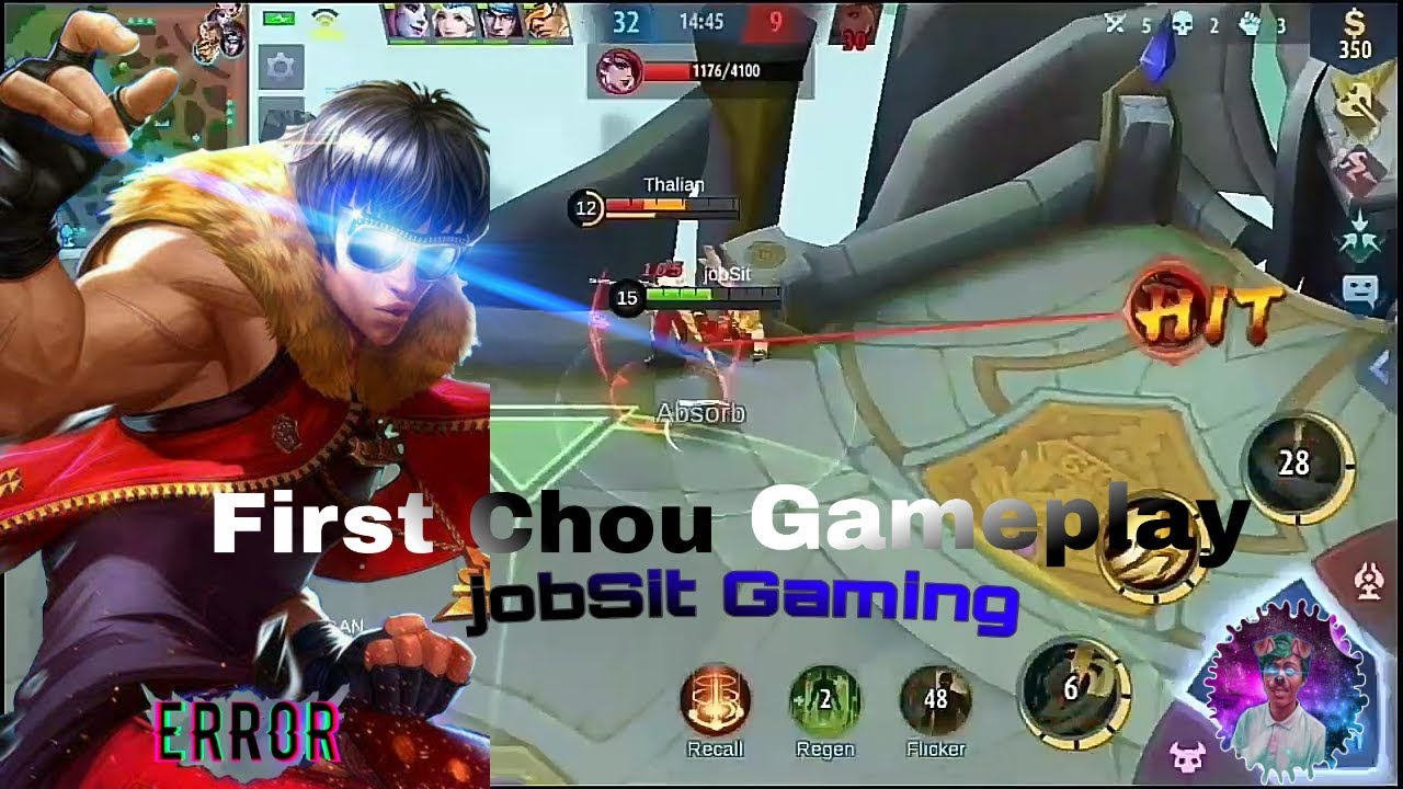 Chou Gameplay | Kick It! 👟💘😍 | First Chou Montage 💘 - YouTube