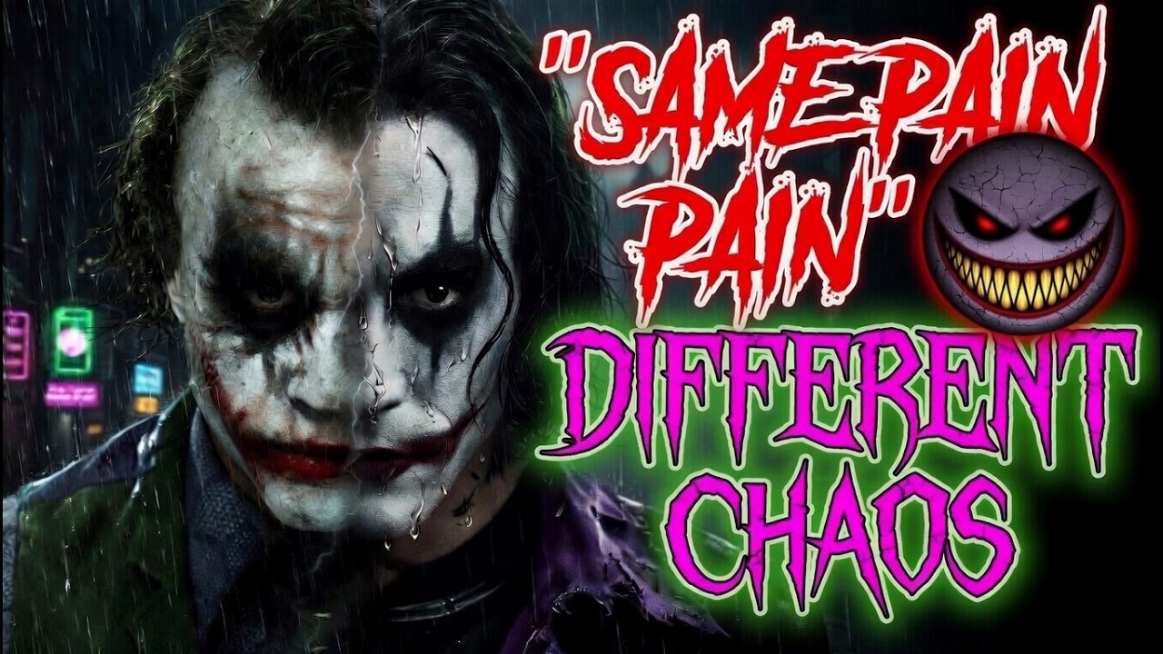 FROM THE CROW TO THE JOKER: The Haunting Evolution of TWO Tragic Iconic ...