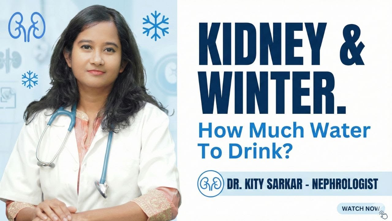 Kidney Disease & Winter: How Much Water Should You Really Drink? - YouTube