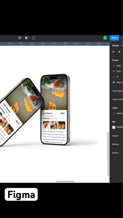 How to create mobile phone mockup in Figma #uiux #figma #figmaplugins ...