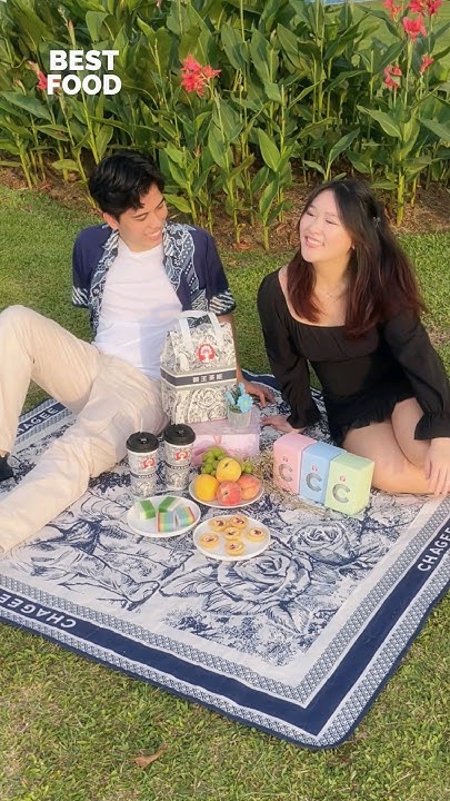 Want to make your GF happy? Get the CHAGEE Limited Edition Picnic Mat and Magic Cup! - YouTube