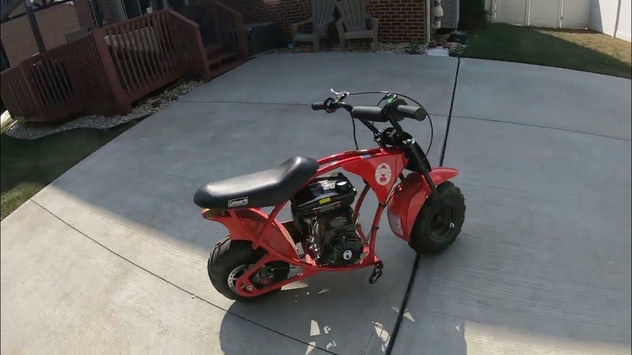 Coleman B100 Mini Bike - YouTube