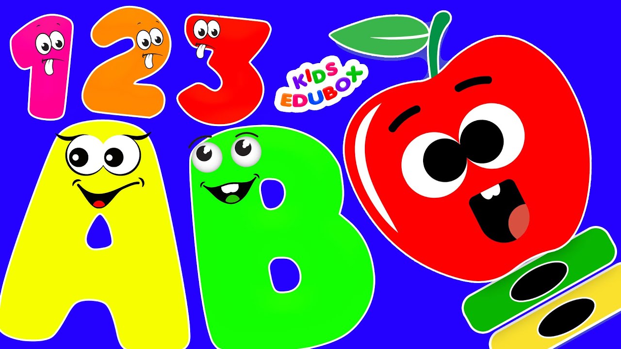 ABC & 123 Learning Videos For Preschool | ABC And One Two Three | ABC ...
