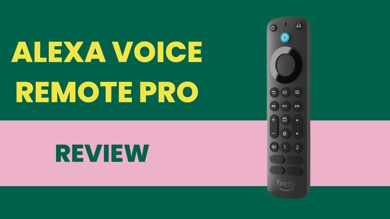 Alexa Voice Remote Pro Review | Backlit Buttons - YouTube