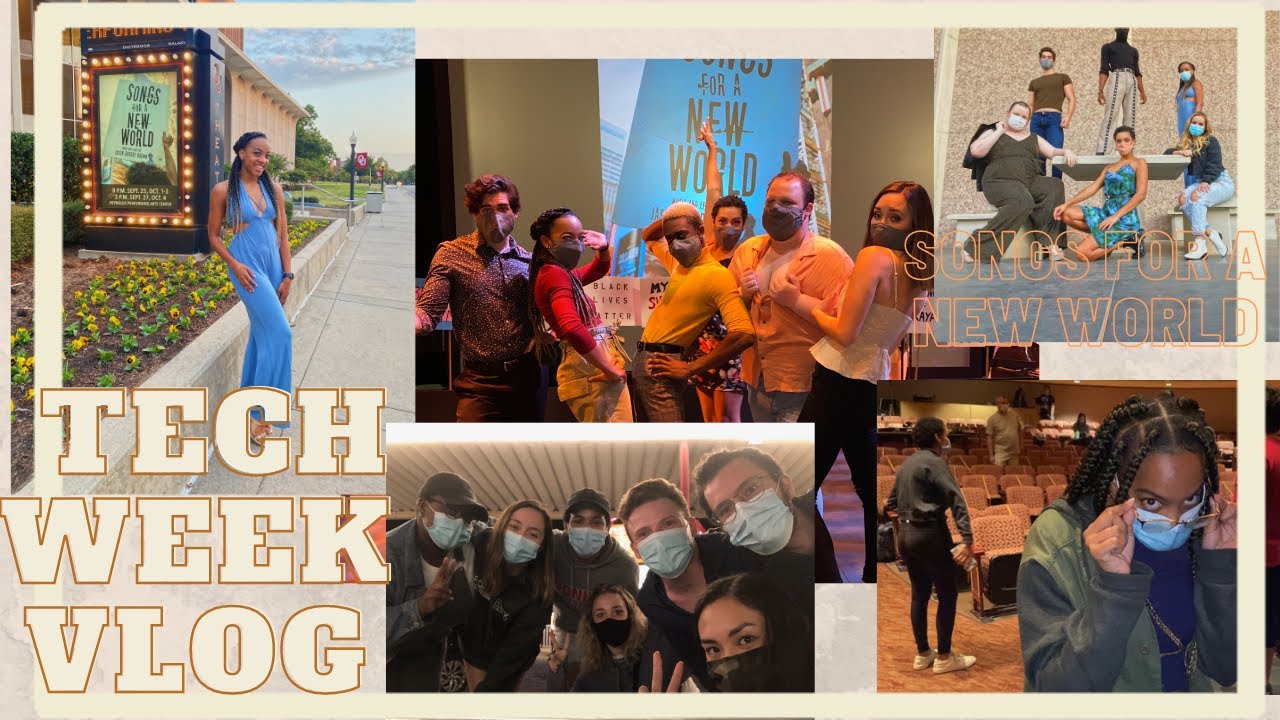 JOIN ME FOR TECH WEEK!! (MUSICAL THEATRE MAJOR) - YouTube