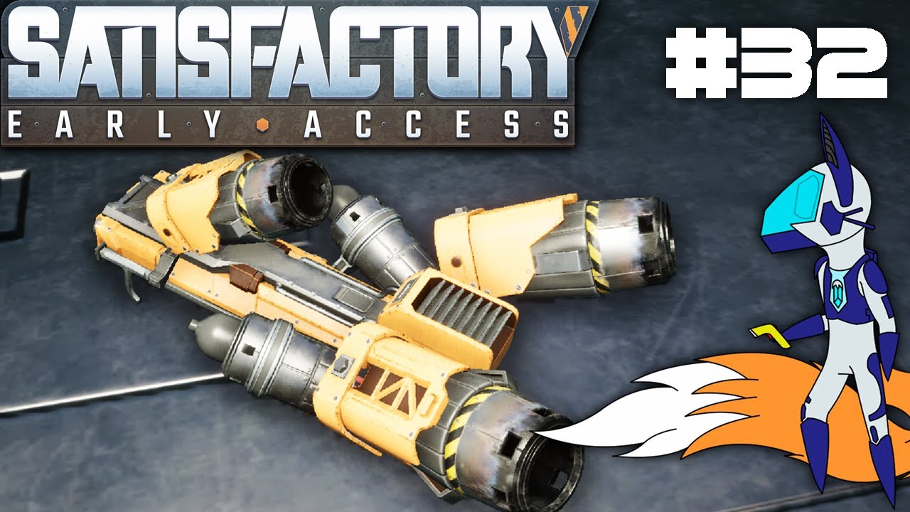 Satisfactory #32 - Getting The Jetpack - YouTube