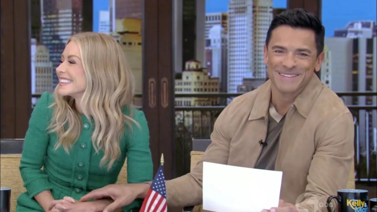 Mark Consuelos & Kelly Ripa Can't Stop Laughing Over 'Haboob'! - YouTube