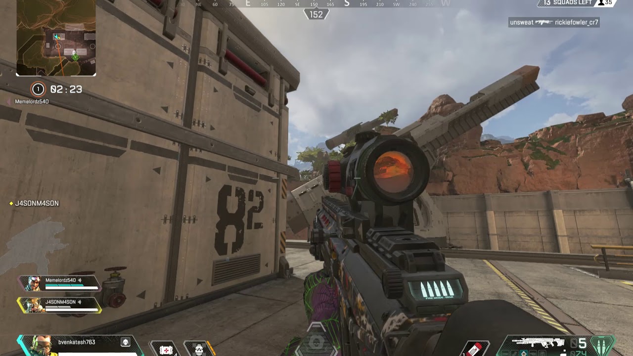 Apex Legends hunting the enemy - YouTube