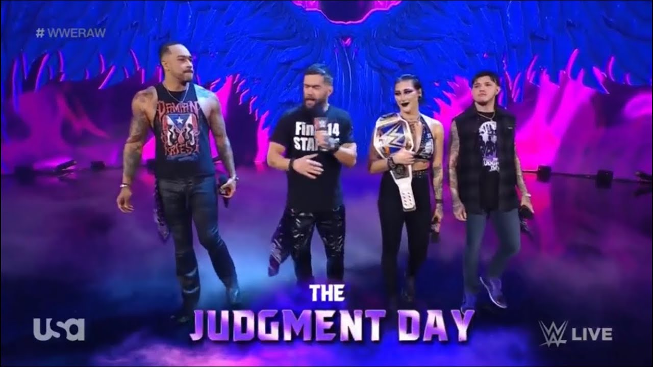 FULL SEGMENT - THE JUDGEMENT DAY WWE RAW - YouTube