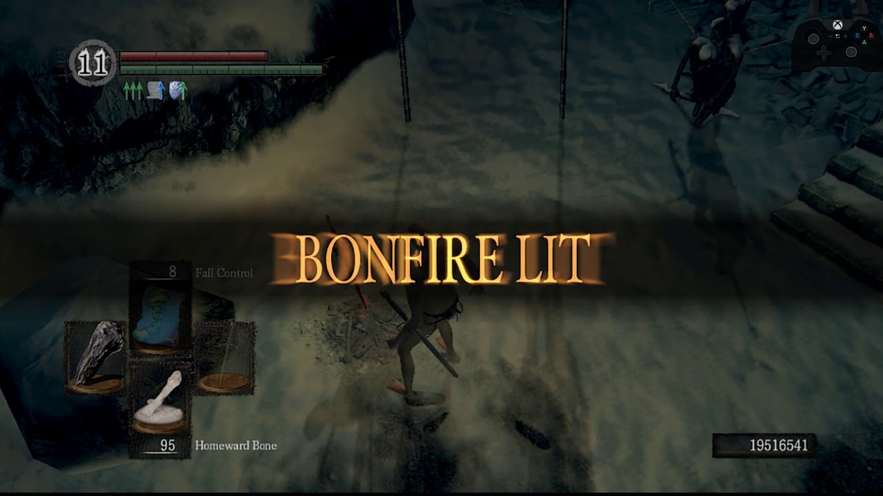 Dark souls 1 Turn Rest bonfire - YouTube