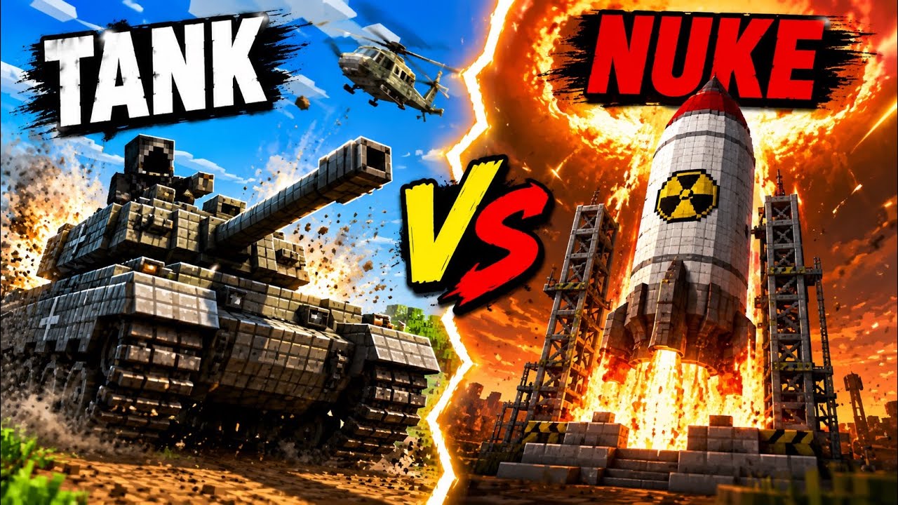 Tank vs Nuke - YouTube