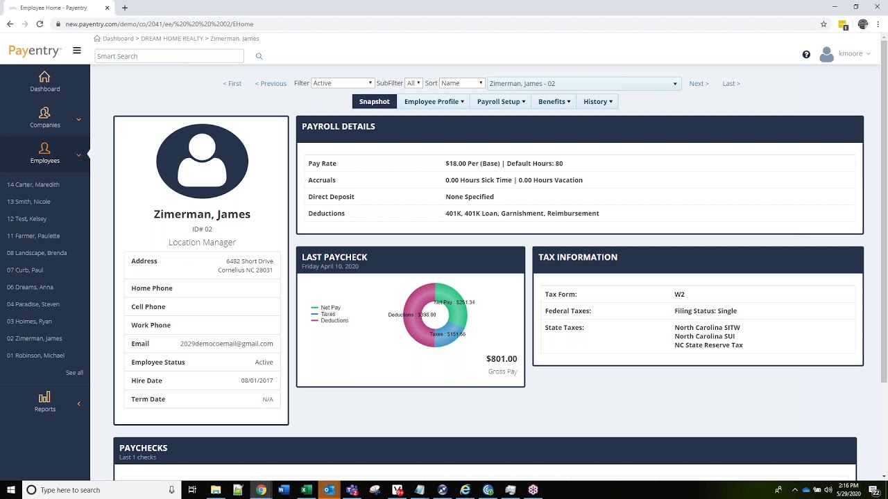 Payentry NextGen Training - YouTube