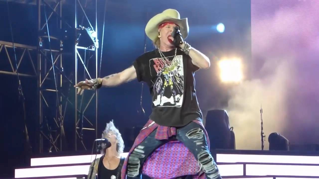 Best Axl Rose screams and vocal lines 2016. - YouTube