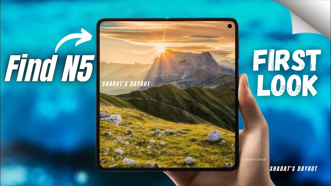 OPPO Find N5 - First Look, Leaks & Rumors, Specs, Release Date - YouTube