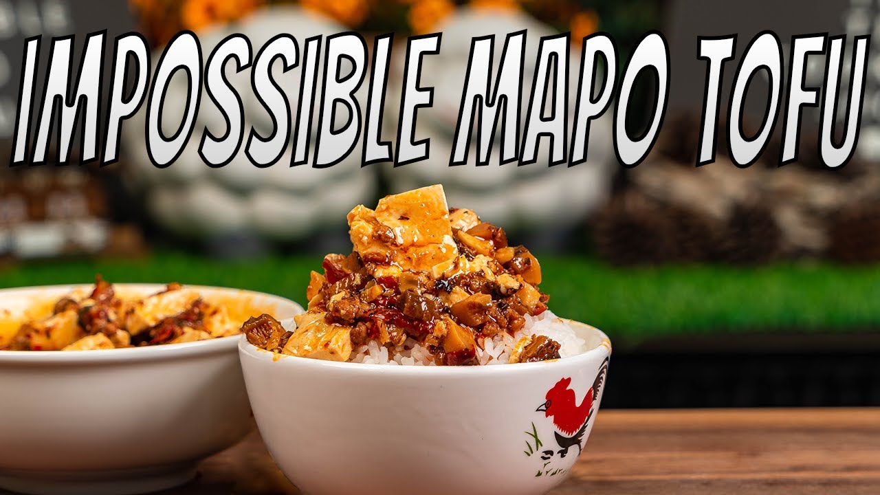 IMPOSSIBLE Mapo Tofu l How To Make Chinese Mapo Tofu Easy l Spicy ...