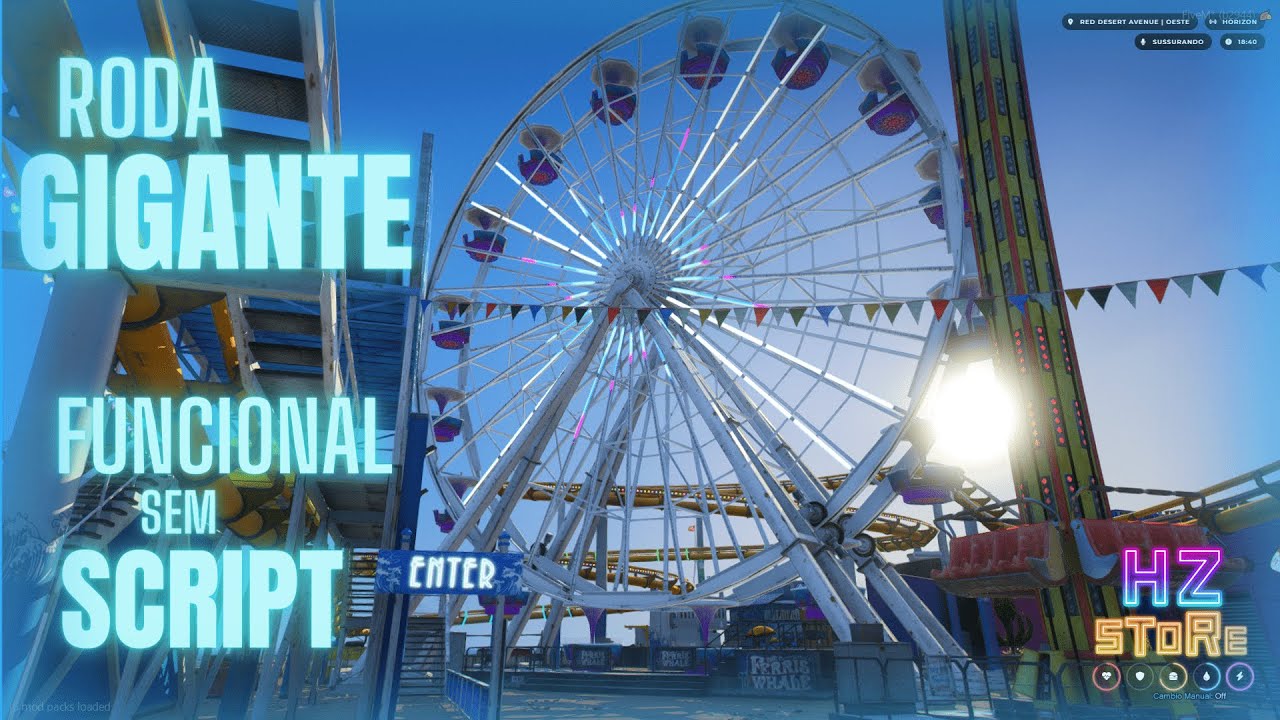 Roda Gigante Fivem Funcional sem scripts HZ Store - YouTube