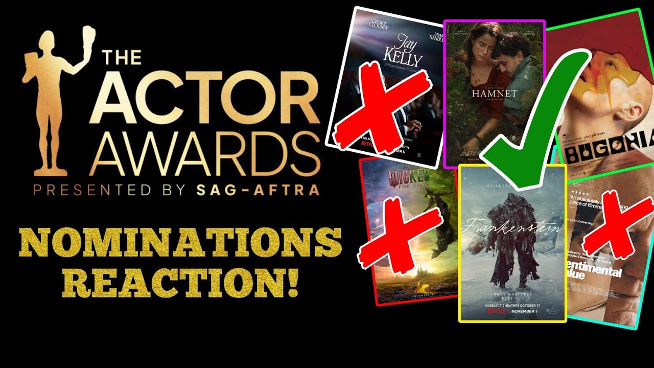 Actor Awards Nominations Live Reaction! - YouTube