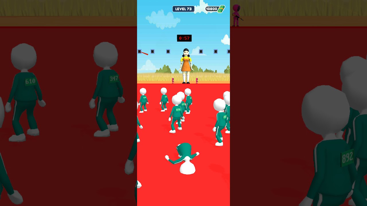 Squid Game | Squid all Levels | Squid Death Game | Red Light Green ...