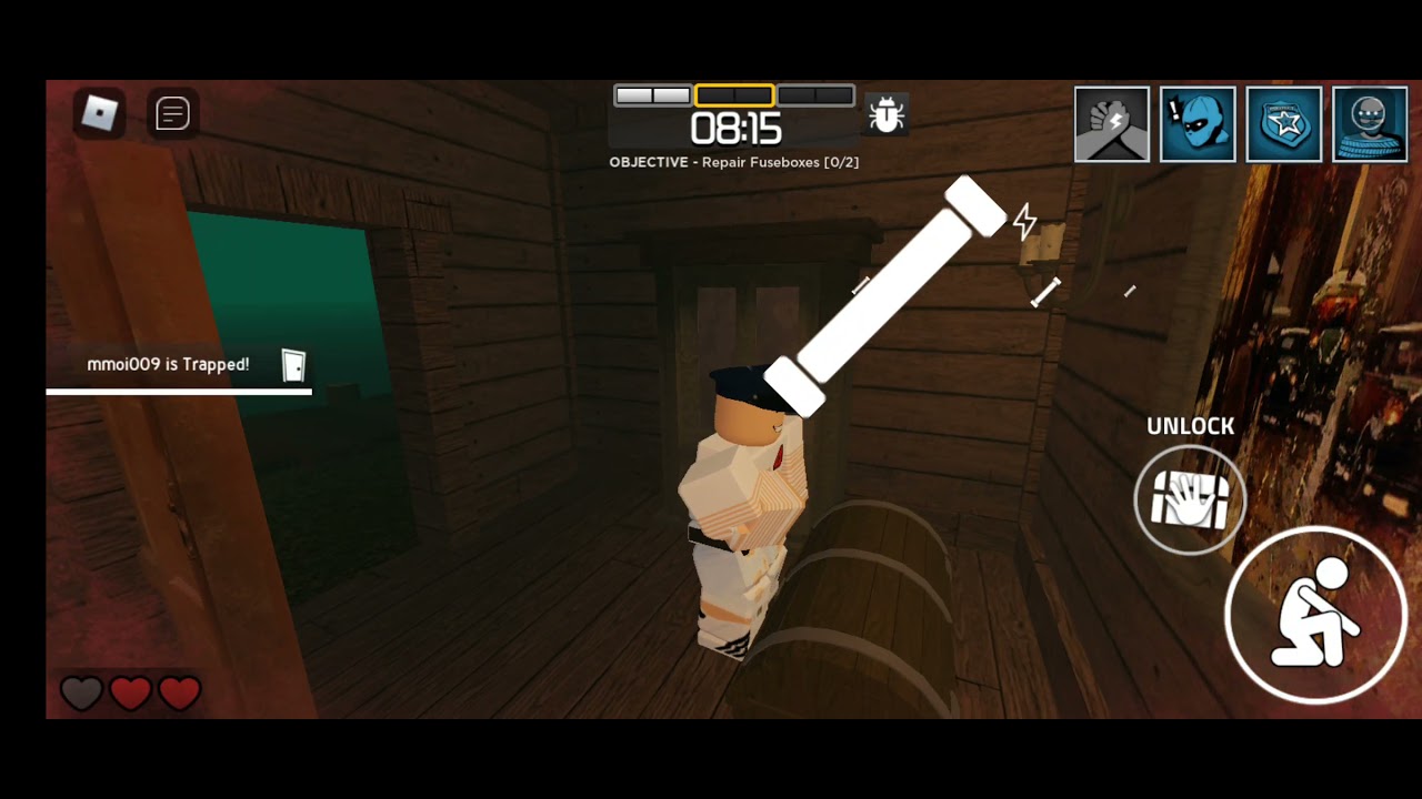 Enforcer gameplay | Roblox Escape The Darkness - YouTube