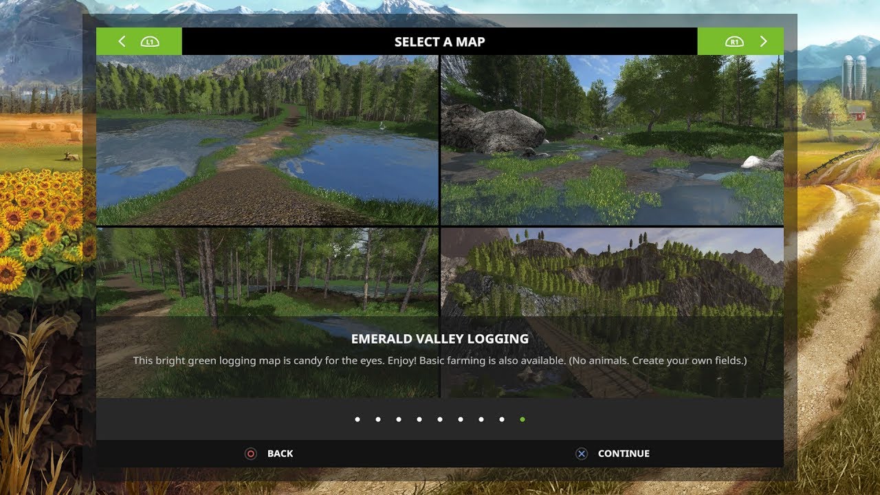 FS17: Emerald Valley Logging Map Tour - YouTube