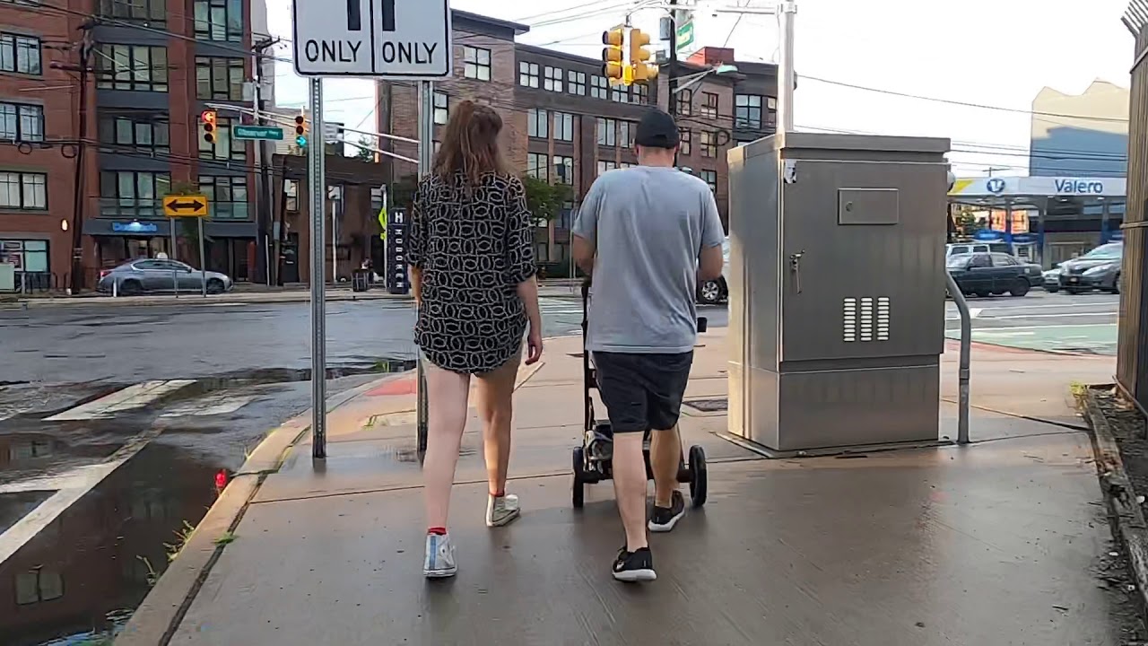 Ninebot es4 In rain - YouTube