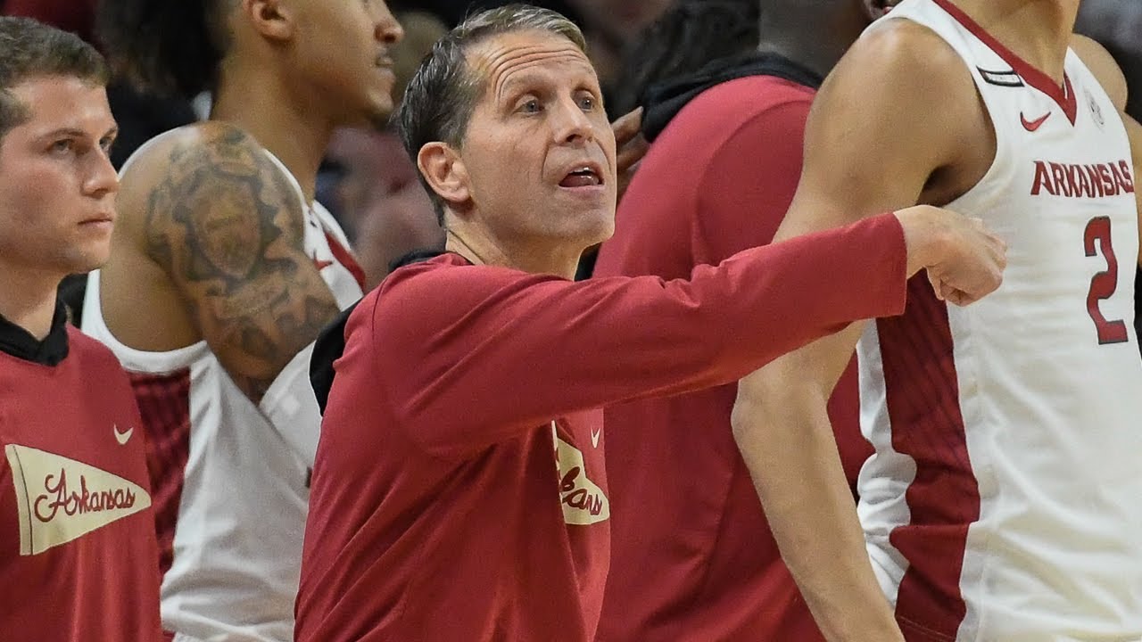 Hogs' Eric Musselman on 'stinking' at home against Abilene Christian ...