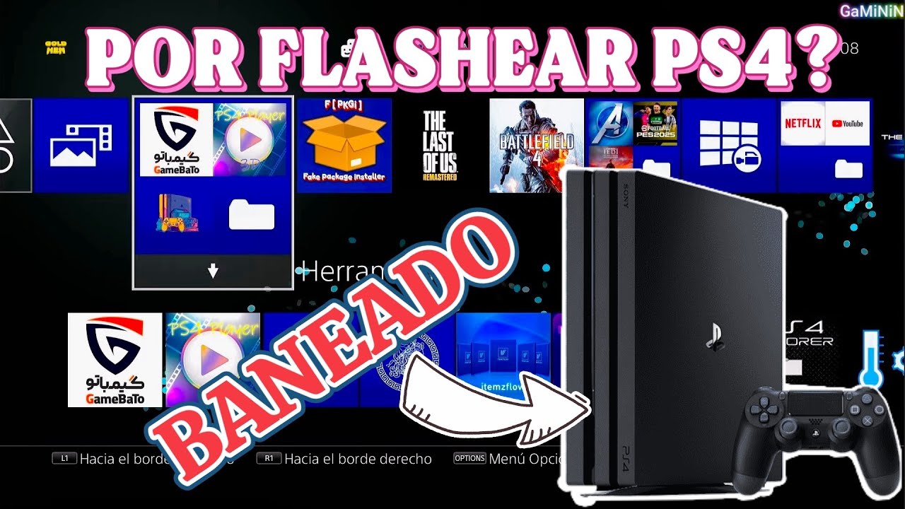 TE BANEAN SI FLASHEAS TU PS4? - TE LO EXPLICO - YouTube